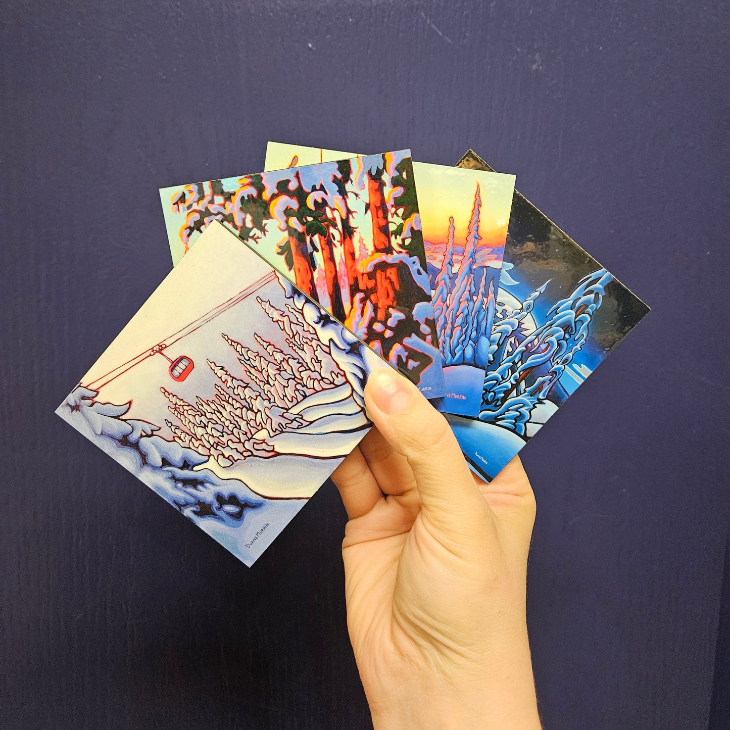 Coasters - Winter Collection (Pack of 4) – Blue Teapot Tea & Herb Company