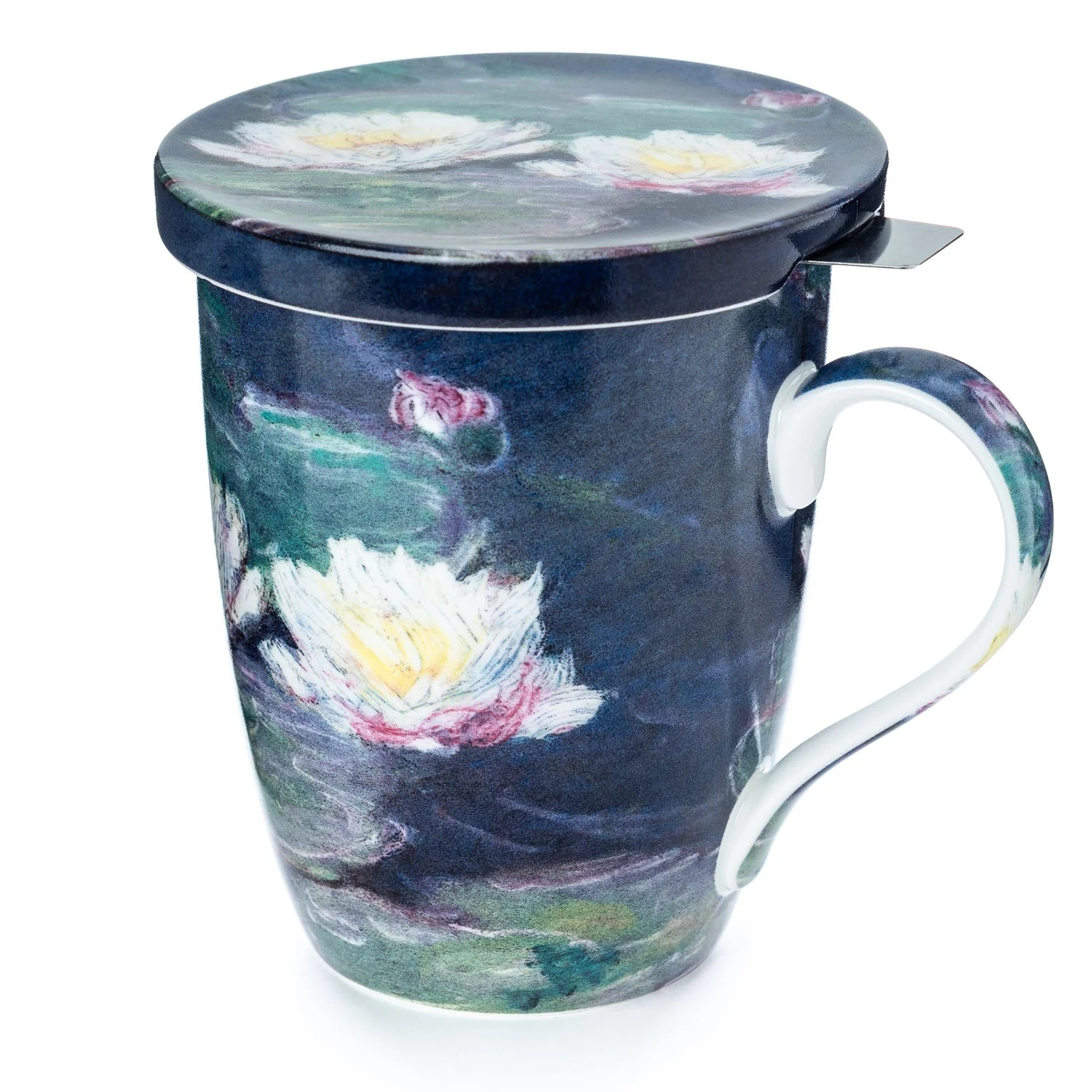 Monet, 'Water Lilies' (Tea Mug w/ Infuser) – Blue Teapot Tea & Herb Company