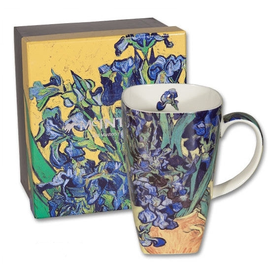 McIntosh - Van Gogh, Irises (Grande Mug) – Blue Teapot Tea & Herb Company